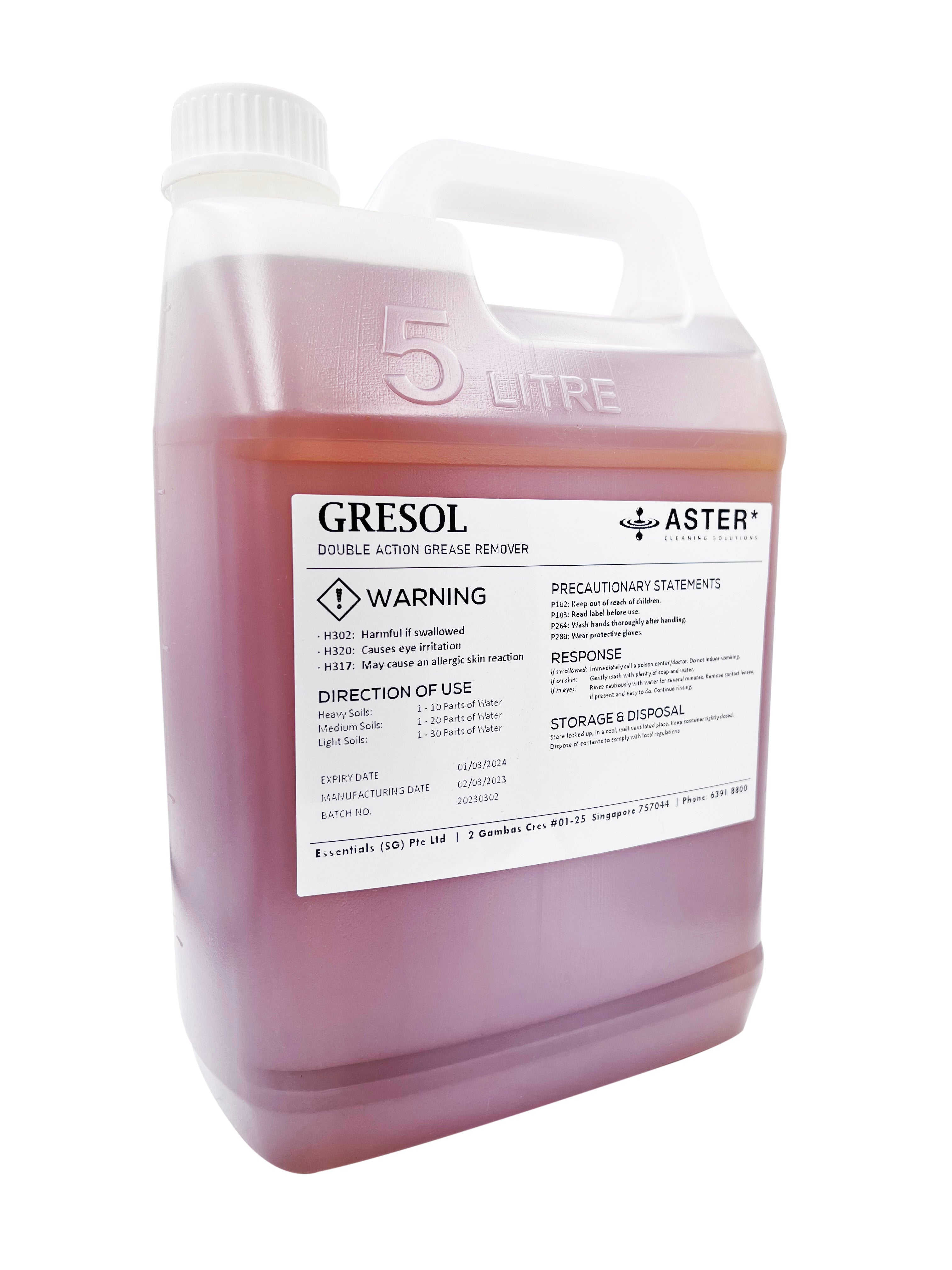Aster* Gresol – Essentials (SG) Pte Ltd