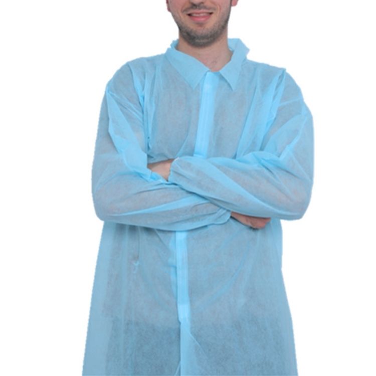 Pro+Guard Disposable Lab Coat (Blue) – Essentials (SG) Pte Ltd